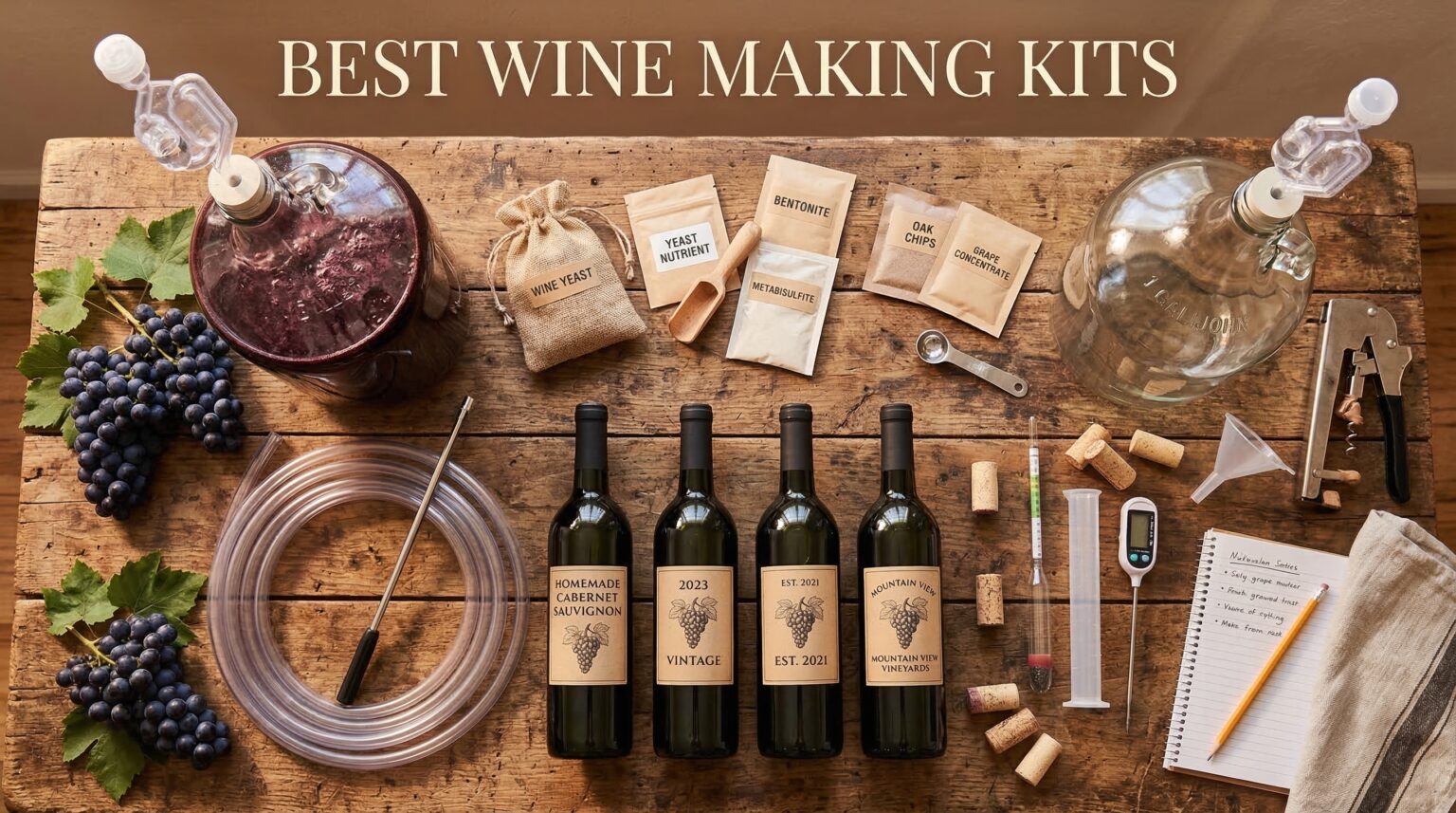15 Best Wine Making Kits (May 2026) Complete Guide