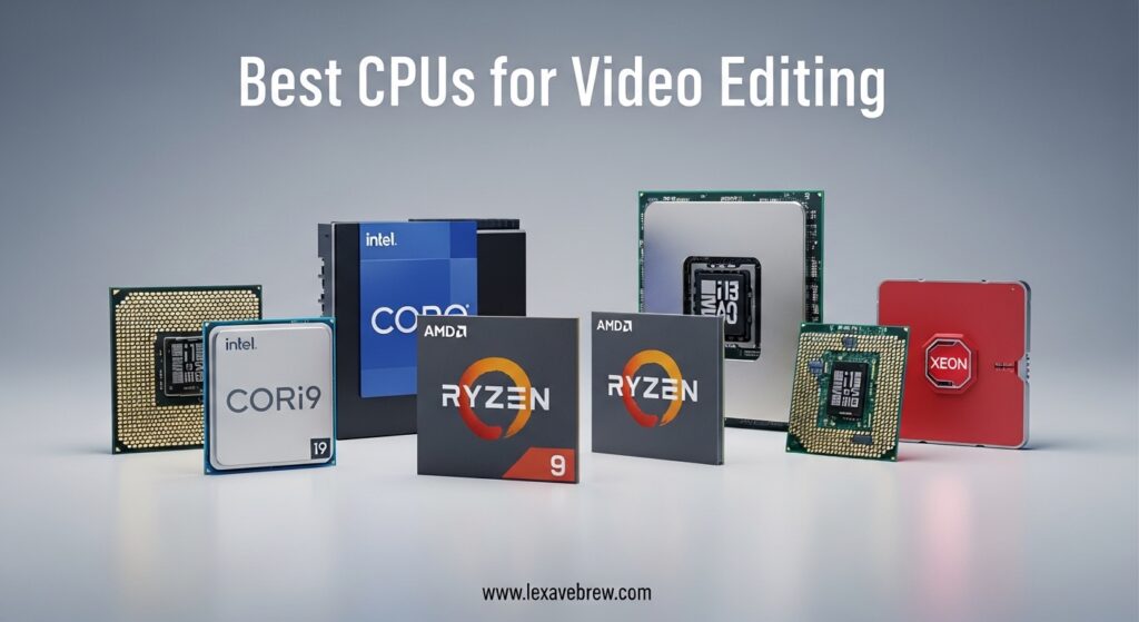 8 Best CPUs for Video Editing (June 2026) Tested