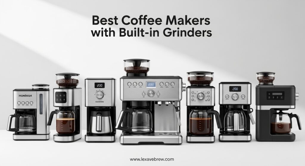 10 Best Coffee Makers with Built-in Grinders (June 2026) Tested
