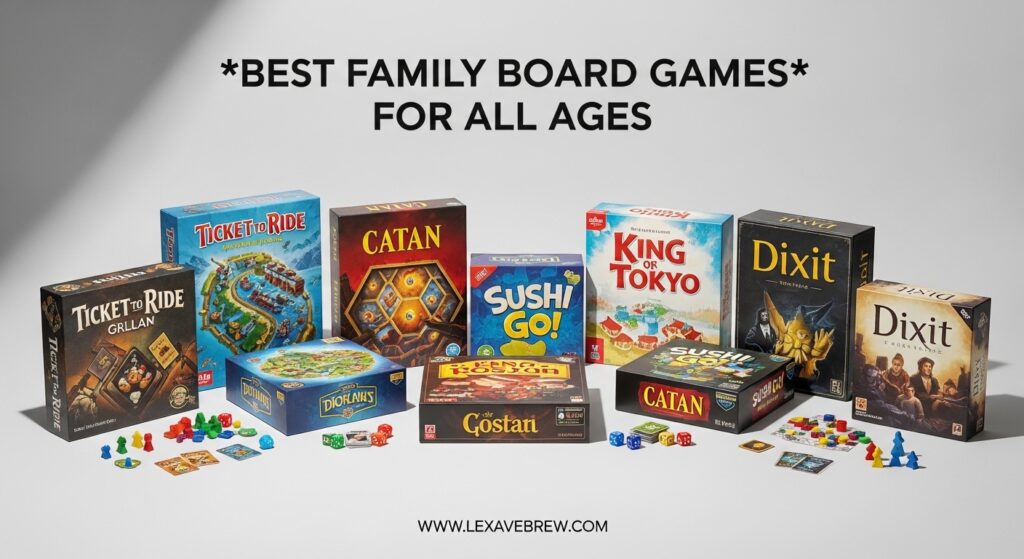 8 Best Family Board Games for All Ages (June 2026) Complete Guide