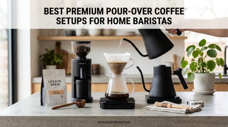 15 Best Premium Pour-Over Coffee Setups for Home Baristas in 2026