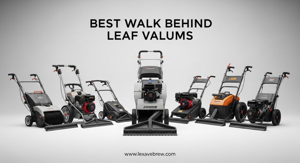 8 Best Walk Behind Leaf Vacuums (June 2026) Expert Tested
