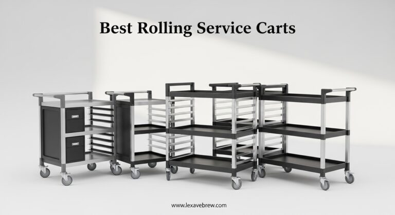 8 Best Rolling Service Carts (June 2026) Expert Reviews